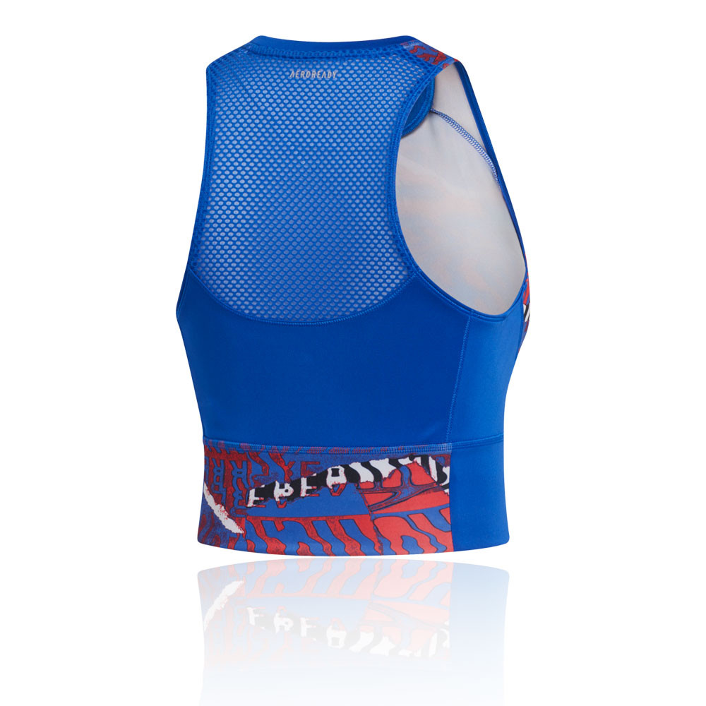 adidas Own The Run City Clash Cropped Women's Vest - SS20 | SportsShoes.com