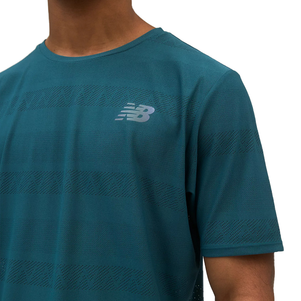 New Balance Q Speed Jacquard Short Sleeve T-Shirt - AW21 | SportsShoes.com