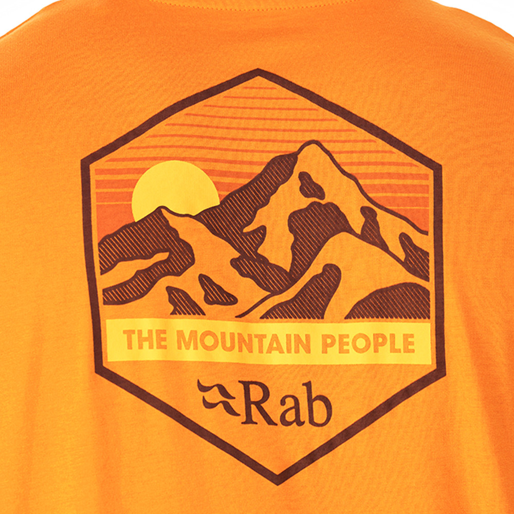 Rab Stance Mountain Peak T-Shirt - AW23 | SportsShoes.com