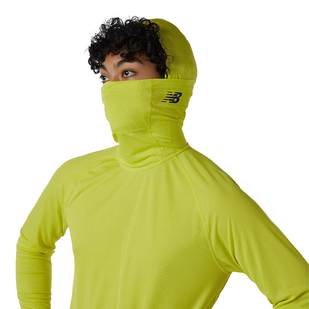 New Balance R.W.T Ntegral Balaclava Long Sleeve Top | SportsShoes.com