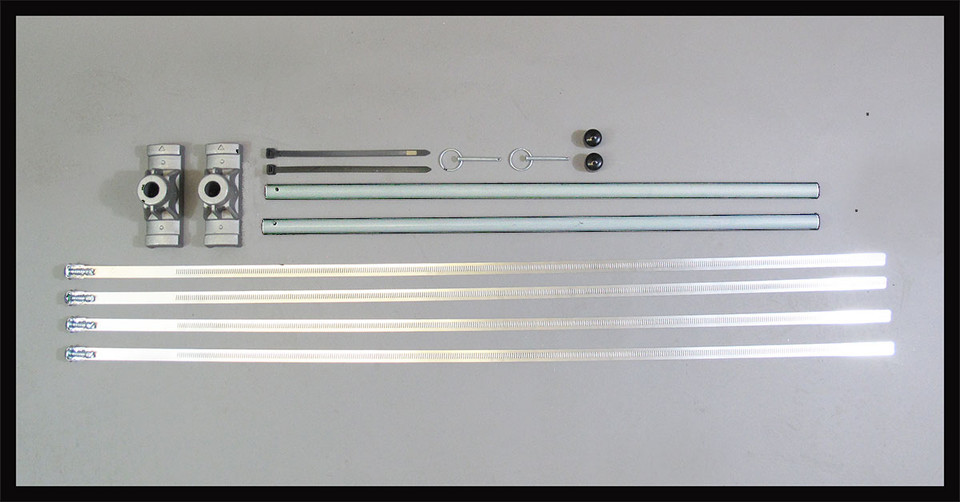 Banner Bracket Kit for Round Poles