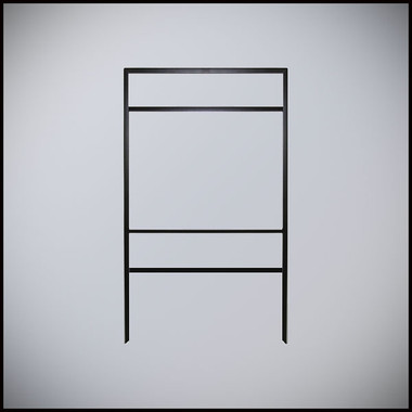 Slide-In style metal sign frames great for Real Estate and small ...