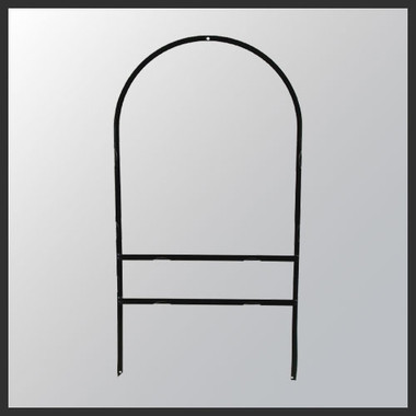 Arched Round Top Metal Sign Frame for Real Estate and Yard Signs