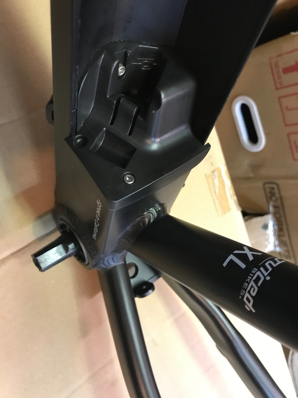 Juiced CrossCurrent S frame XL 20" black frame and forks only ...