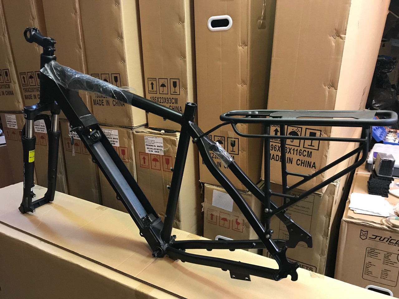 Juiced CrossCurrent S frame XL 20" black frame and forks only ...