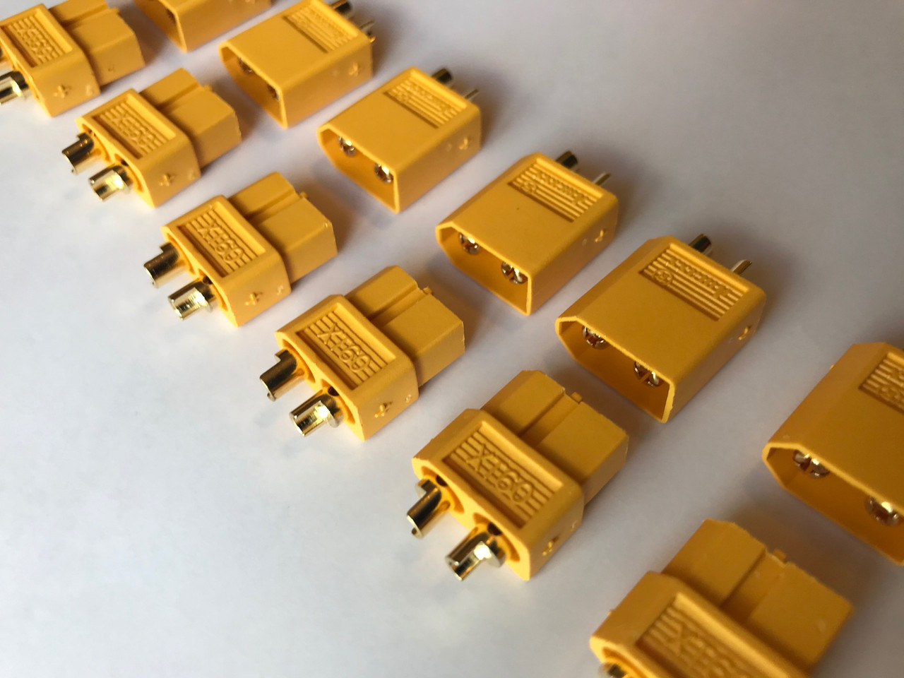 7 pairs Genuine Amass XT60 connectors male and female - Hilleater.ca
