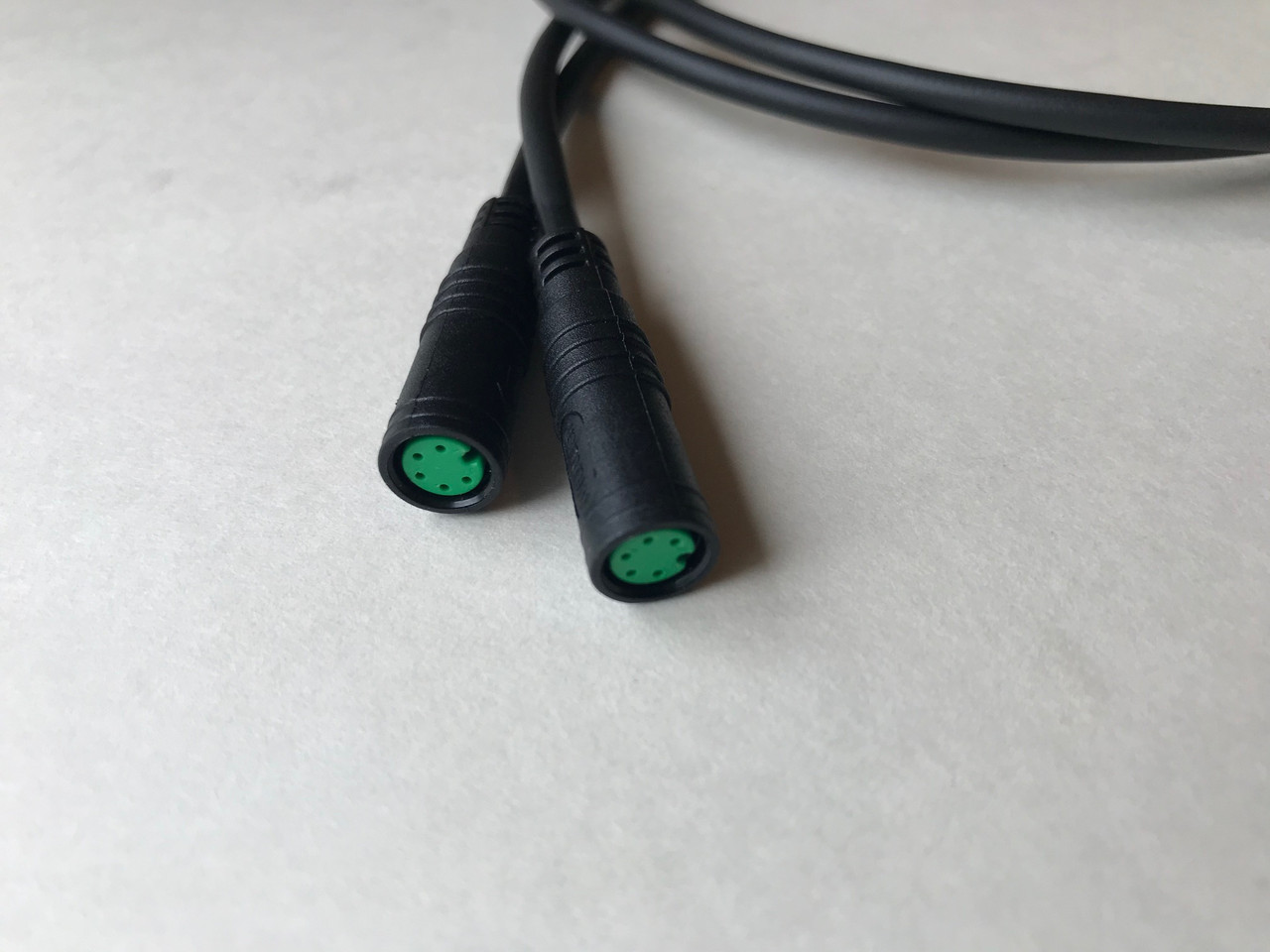 2 pcs five pin female Higo ebike connector pigtail with 500mm wire ...