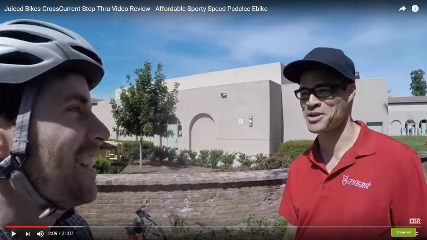New Electric Bike Report video on the 2017 CrossCurrent, featuring an ...