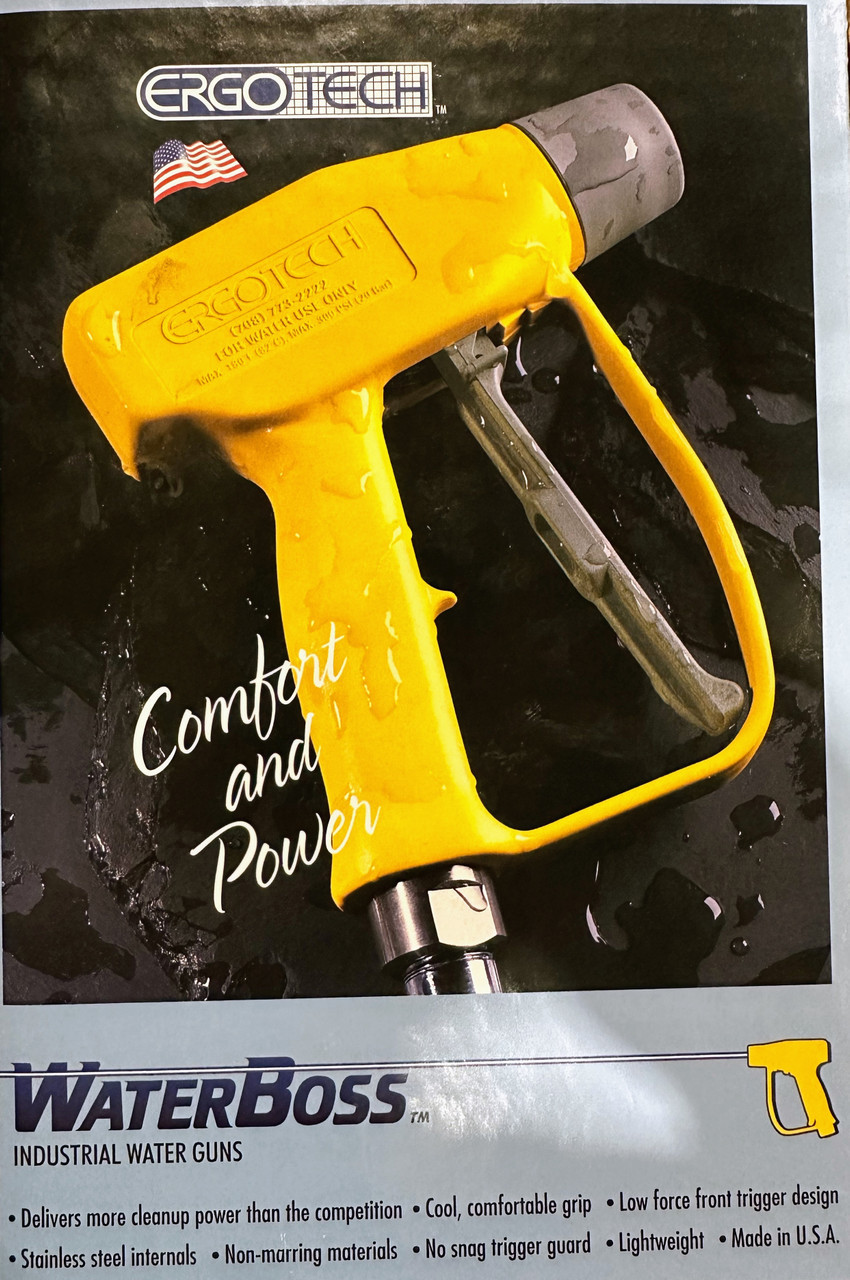 Water Boss Softwash Gun + 1/2" QCs - thePumpOutlet.com