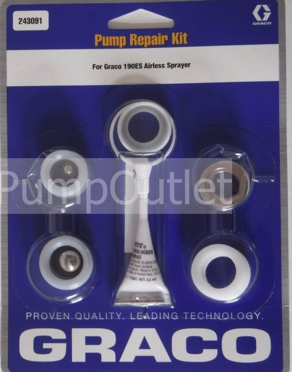 AIRLESS EQUIPMENT & PARTS - Airless Spray Parts - Graco Paint Sprayer ...