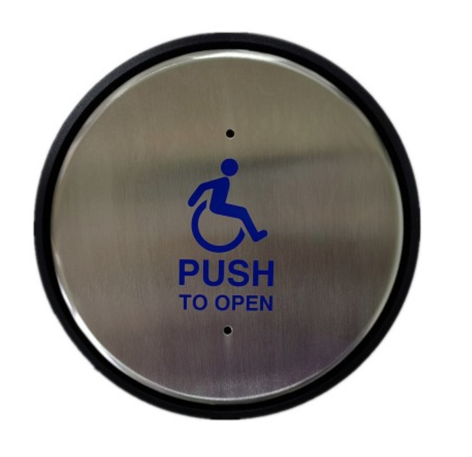 Buy Round Handicap Push Plate Button 6" | CareProdx