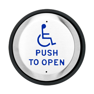 Round Handicap Push Plate Button | Push Plate Actuator