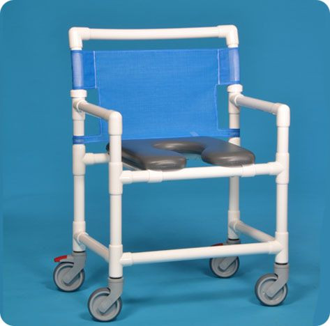 Rolling Shower Commode Chair | Commode Wheelchairs