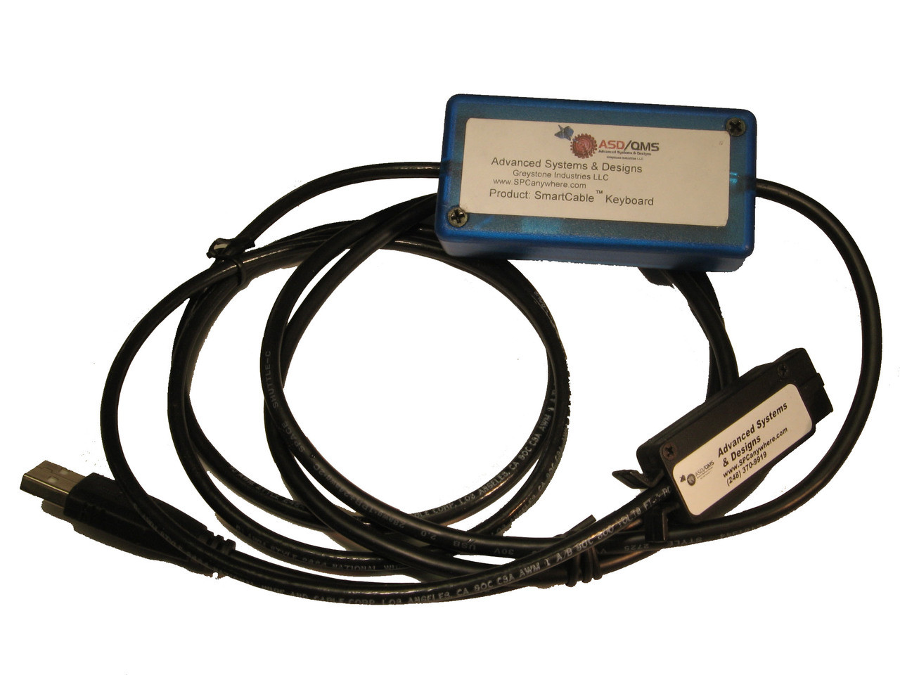 ASDQMS Pro3600 Digital Protractor SmartCable™ Excel Interface Cable