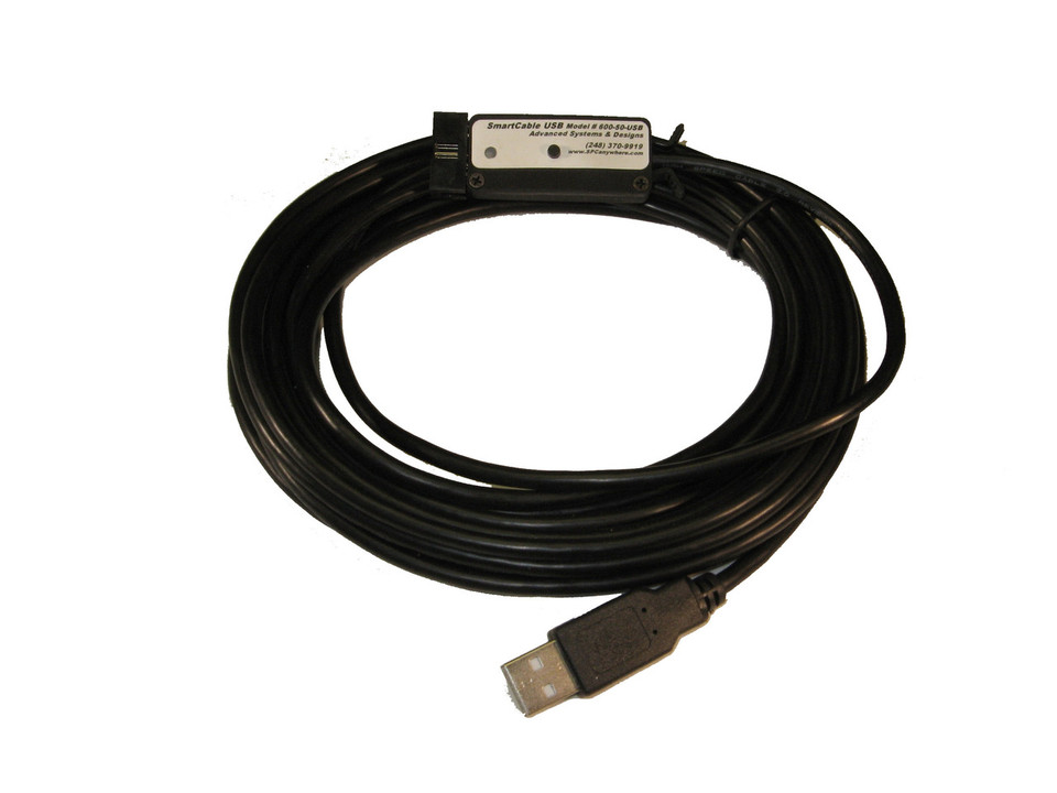 SmartCable USB Gage Interface with Digimatic Input; 15 ft length
