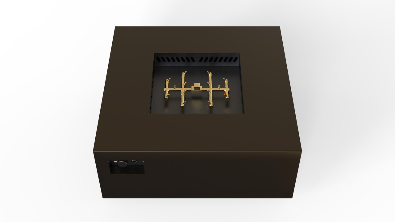 Warming Trends AON Gas Fire Pit Table Square 40" x 40" 103816