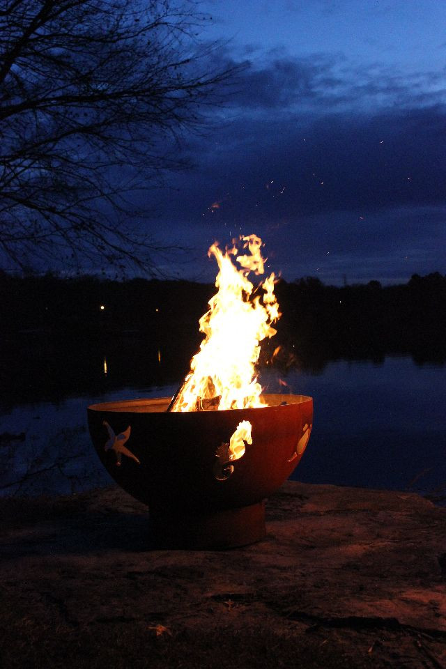 Fire Pit Art Sea Creatures 36" Fire Pit - Sea Creatures - SEA - The ...