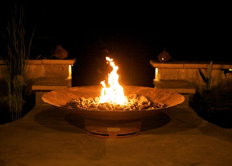 Fire Pit Art Asia 60" Natural Gas or Propane Fire Pit - AS60PITGAS ...