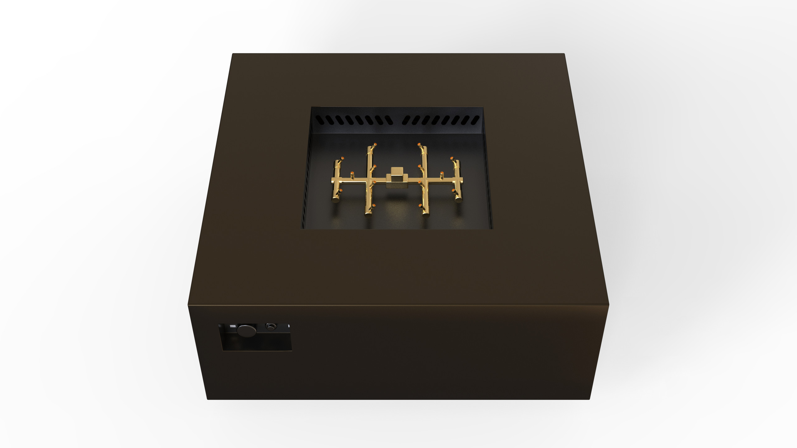 Warming Trends AON Gas Fire Pit Table Square 40" x 40" 103816 - The ...