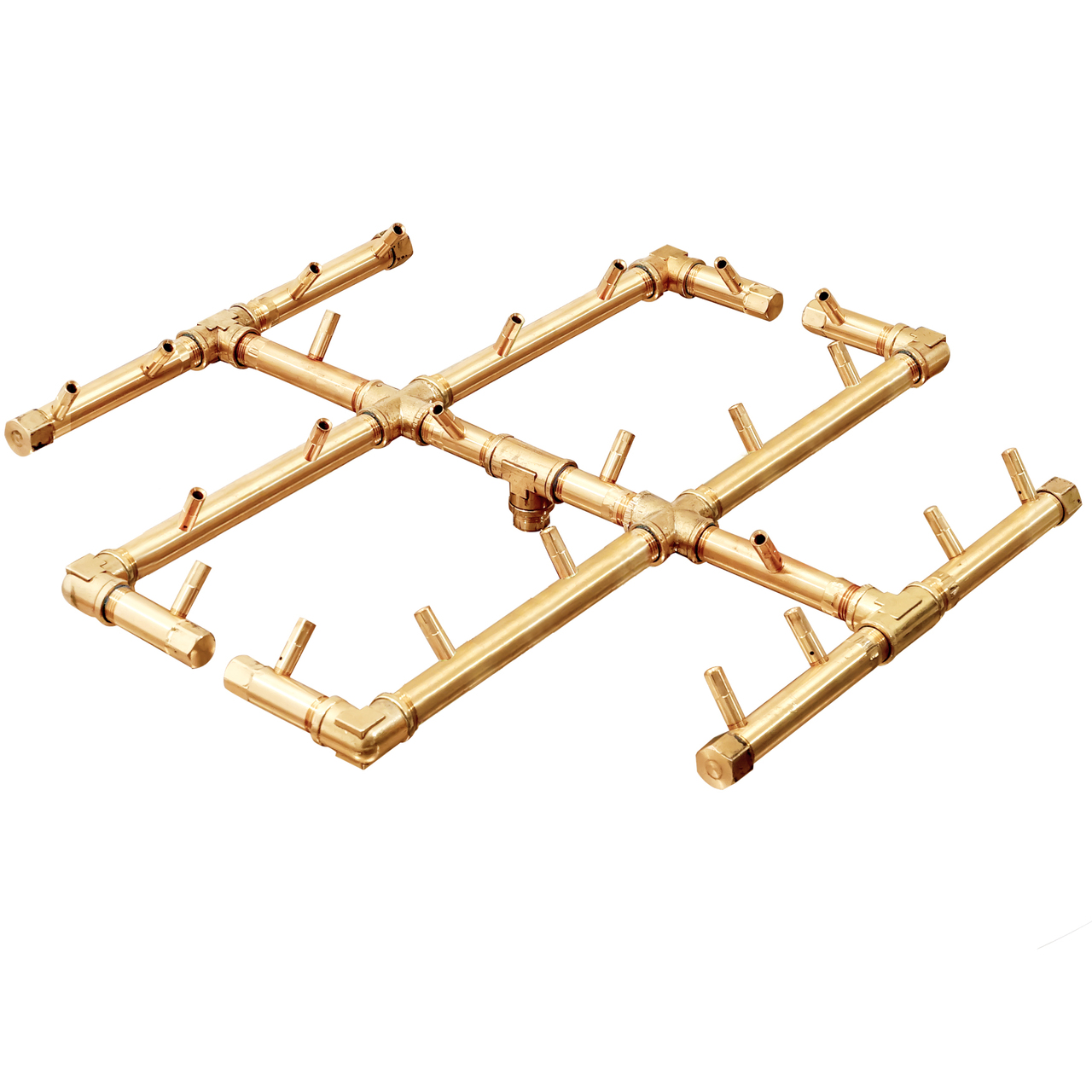 Ready to Finish Warming Trends DIY Fire Pit Kit 60 inch Round - Natural ...