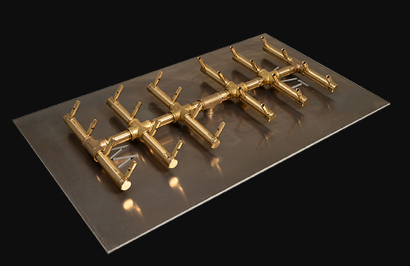 Warming Trends CFBDT240 Double Tree-Style CROSSFIRE™ Brass Burner ...