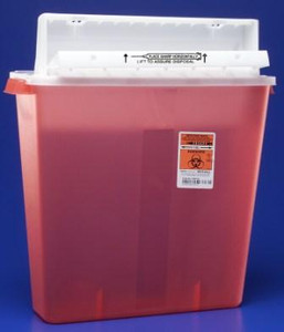 Kendall 8507SA Sharpstar Sharps Container With Counterbalanced Lid 5 ...
