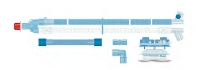 Flexicare 038-31-203U Adult Dual Heated Wire Breathing Circuit 1.6m ...