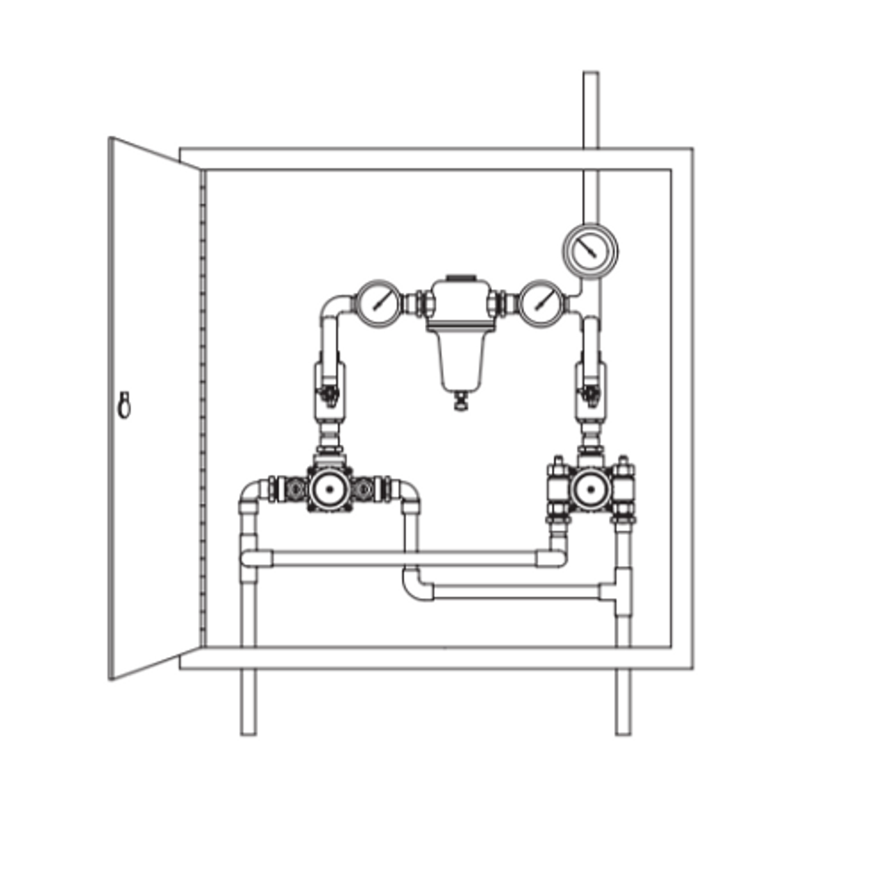 Symmons 7 700 Tempcontrol Thermostatic Mixing Valve Quality Plumbing