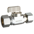 Dahl 511-33-32 Mini-Ball Valve 5/8 OD Comp X 1/2 OD Comp