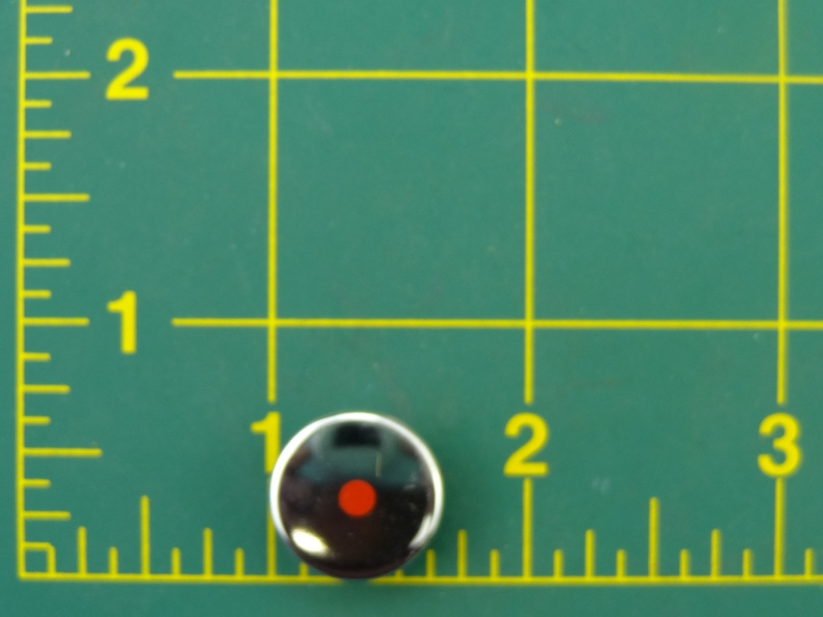 Symmons T-33R Symmetrix Faucet Plug Button Red