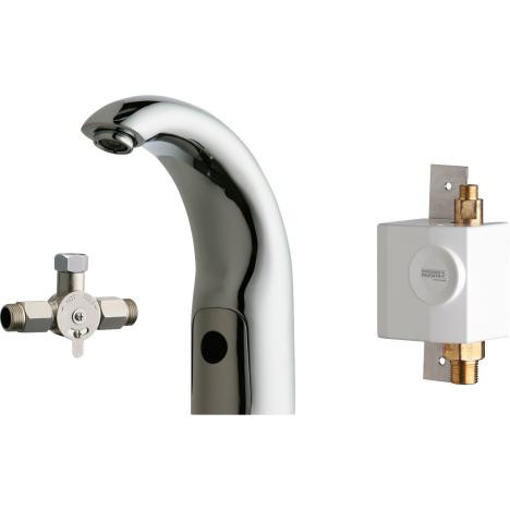 Chicago Faucets 116.962.AB.1T HyTronic Touch-Free Programmable Faucet ...