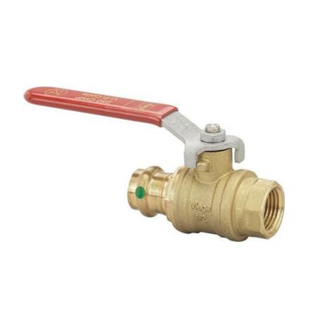 Viega 24040 ProPress 1" Press x FPT Brass Ball Valve