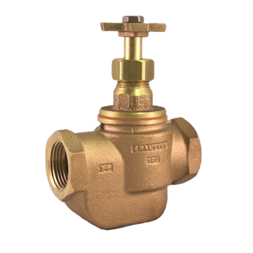 Champion 100-100Y Manual Brass Straight Valve 1" With Rising Swivel ...