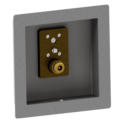 Metcraft A640 Standard Single Valve Without Door Hose Box