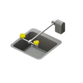 Acorn S0860-LH Left Hand Deck Mounted Swing Down Eye/Face Wash