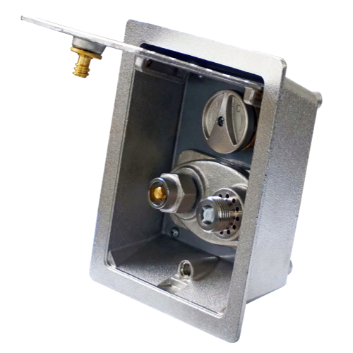Prier P-754MCC Heavy Commercial Hot & Cold Wall Hydrant