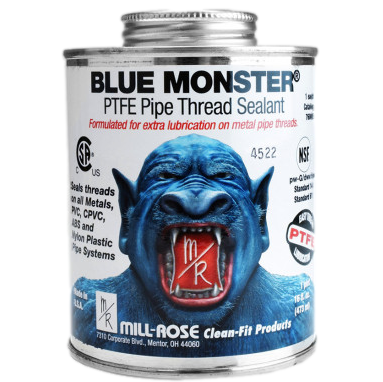 Blue Monster 76005 Pipe Thread Sealant With PTFE 1 Pint