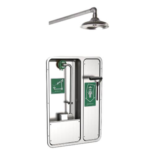 Haws 8355WCW AXION® MSR Barrier Free Wall-Mounted Shower and Recessed ...
