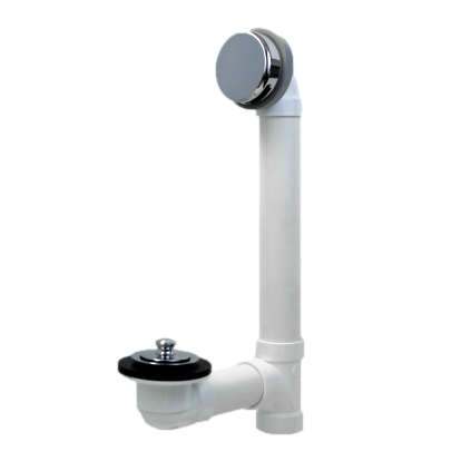 Watco 900-PPSF-0-CP Push Pull Stopper/Snap-On Overflow