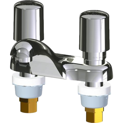 Chicago Faucets 802-V765ABCP Deck Mounted Metering Faucet