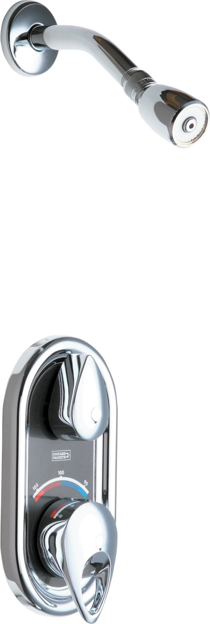 Chicago Faucets 2502-CP TempShield T/P Balancing Shower