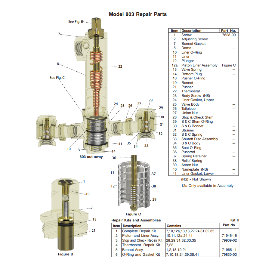 Lawler Model 911E Parts Breakdown - Quality Plumbing Supply