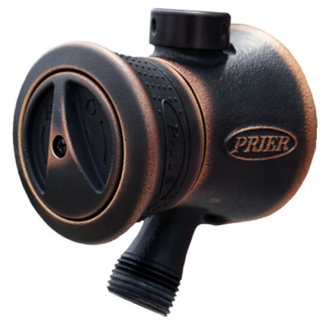 Prier P-118L06 6" TrueTemp Single Handle Hot & Cold Hydrant 1/2" Copper ...