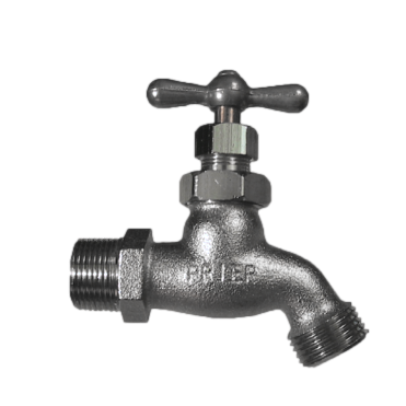 Prier C-238NP.50 1/2" MPT Heavy Pattern Loose Key Hose Bibb Satin ...