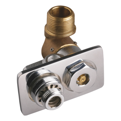 JAY R. SMITH 5609QT-04BP 3/4" Inlet Quarter-Turn Non-Freeze Wall ...