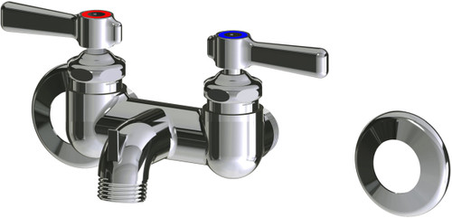 Chicago Faucets 305-LEA Hot & Cold Water Service Sink Faucet - Quality ...