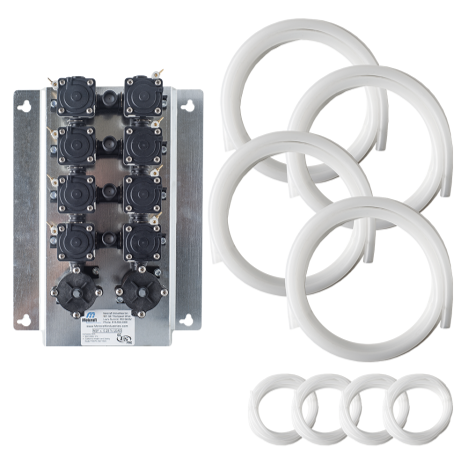 Metcraft 24113 A314-4 Dual Temp 4 Manifold Pneumatic Valve