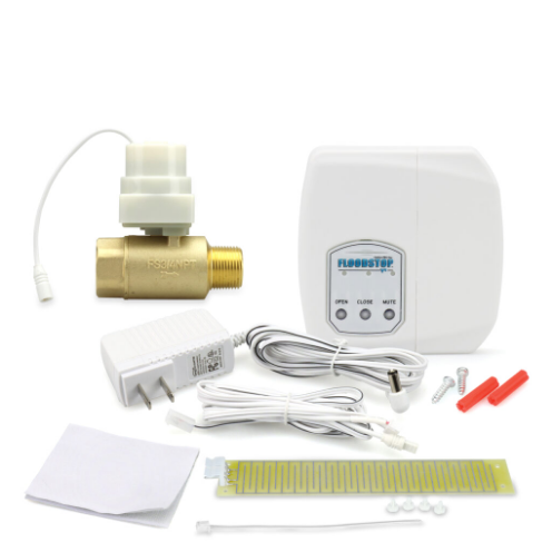 FloodStop 20001/FS34NPT Water Heater Kit With 3/4" NPT MIP X FIP Valve