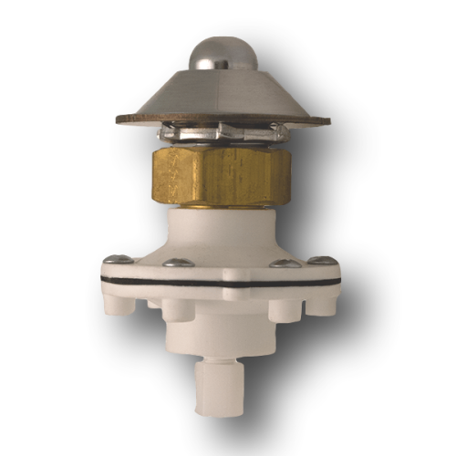 Metcraft 38672 Ligature Resistant ADA Backsplash Push Button