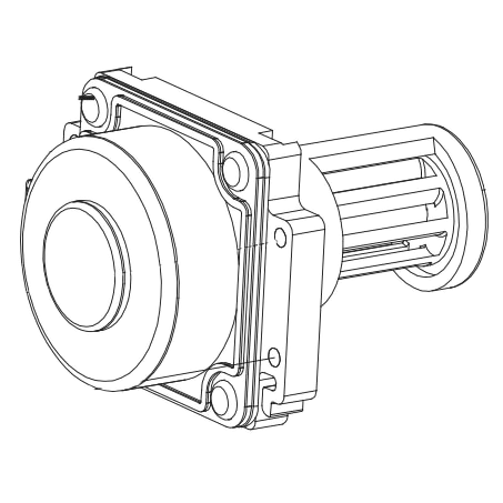 TOTO THP3234 EcoPower Urinal Hydro-Power Generator